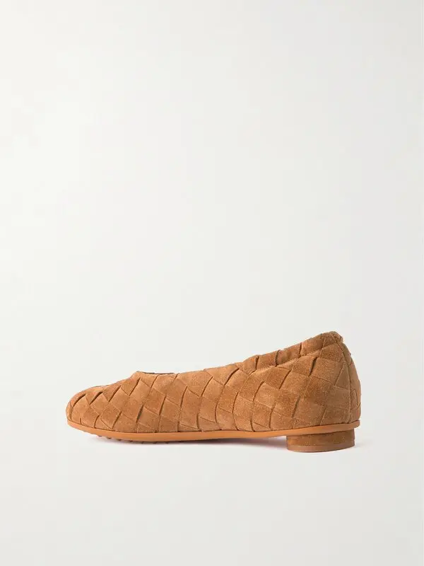 Bottega Veneta Atomic Intrecciato Ballet Flats