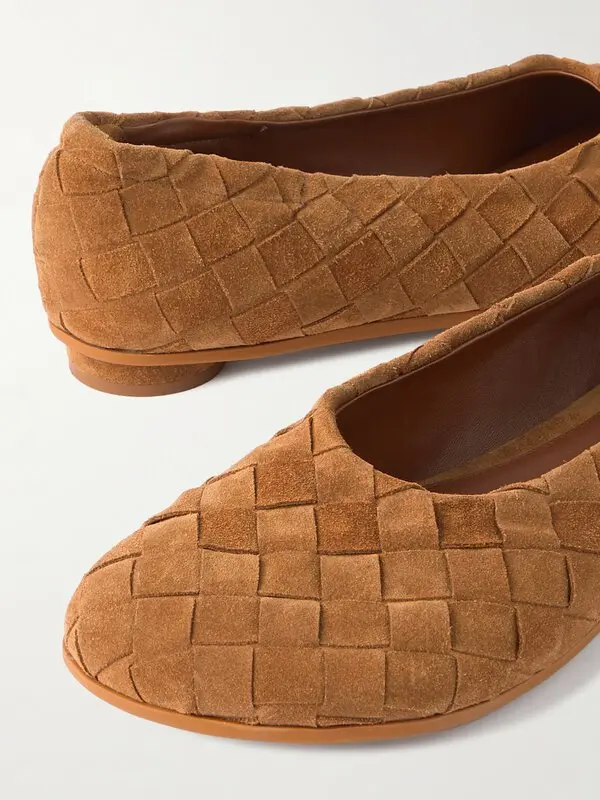 Bottega Veneta Atomic Intrecciato Ballet Flats