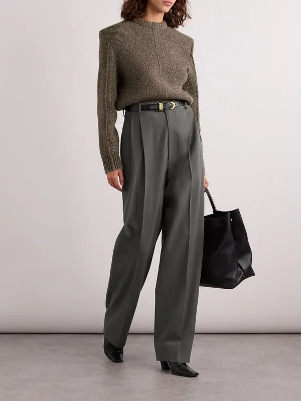 Bottega Veneta Wool-blend Sweater - Brown