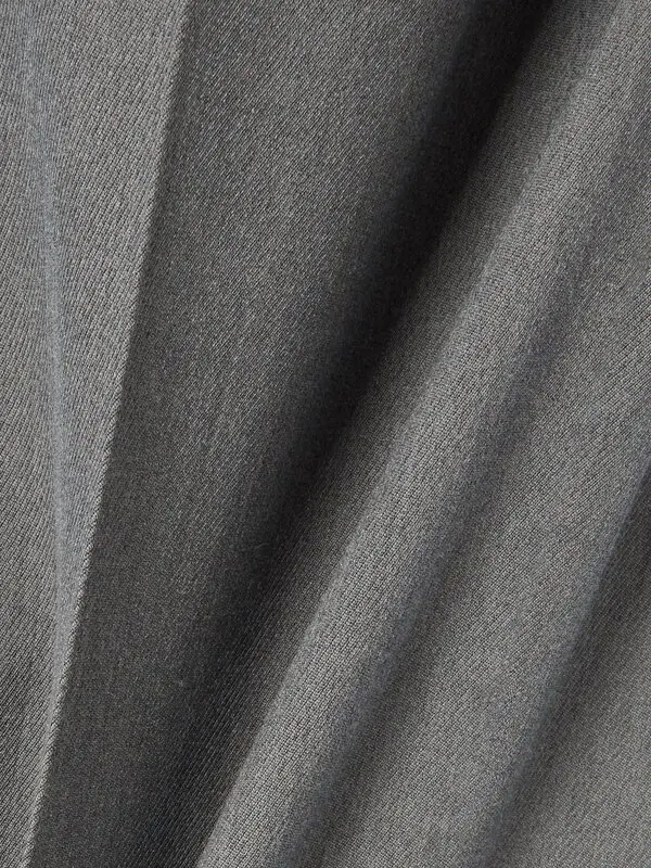 Bottega Veneta Pleated Wool-blend Straight-leg Pants