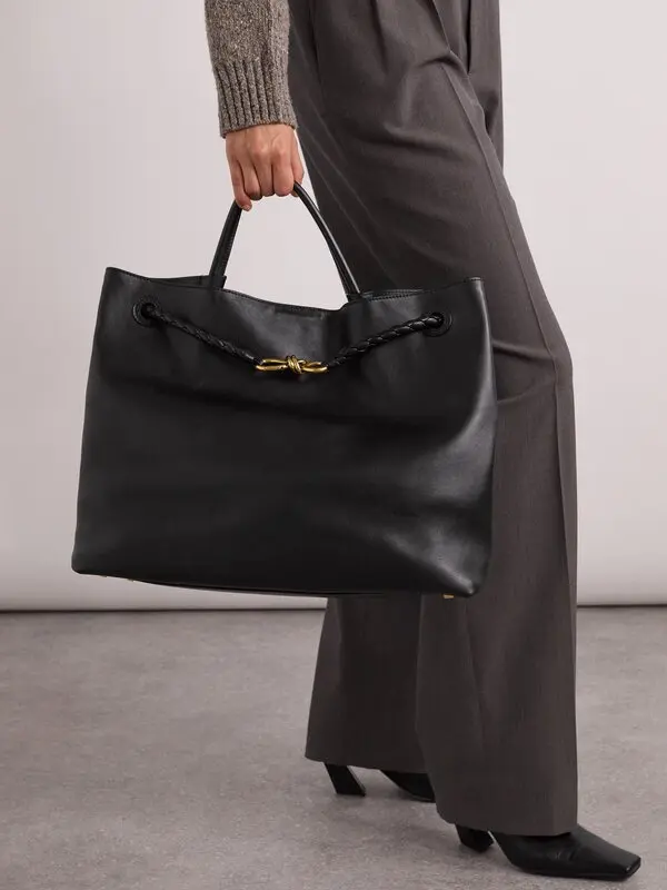 Bottega Veneta Andiamo Large Intrecciato Leather Tote