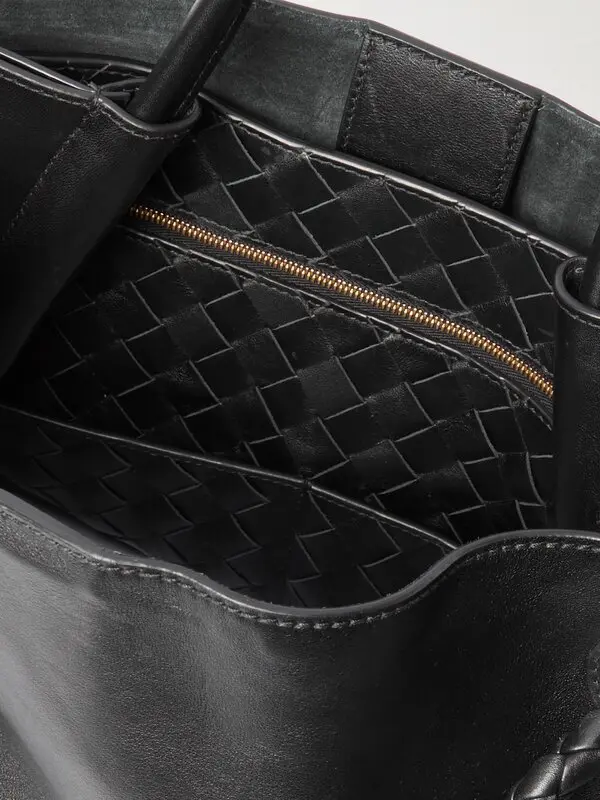 Bottega Veneta Andiamo Large Intrecciato Leather Tote