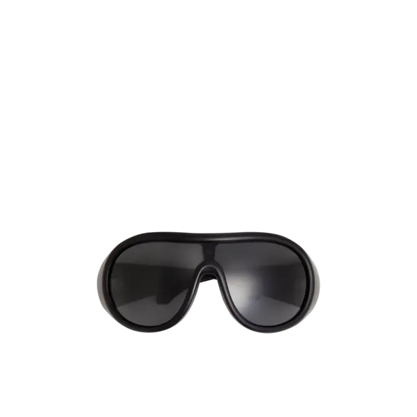 Moncler Cloche Full Rim Sunglasses - Black