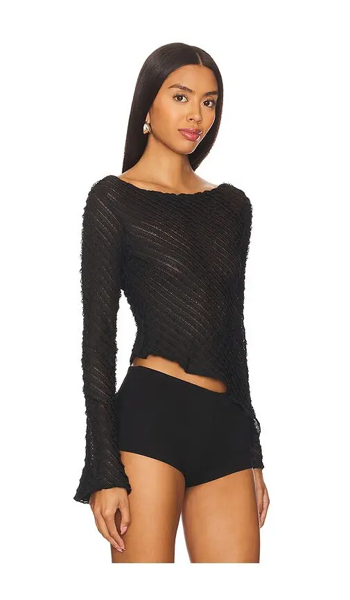 Superdown Jayne Long Sleeve Top