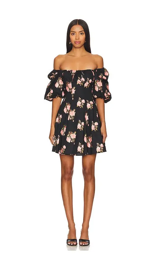 white short mini dress Satin Bow Back Pleated Skirt Mini Dress