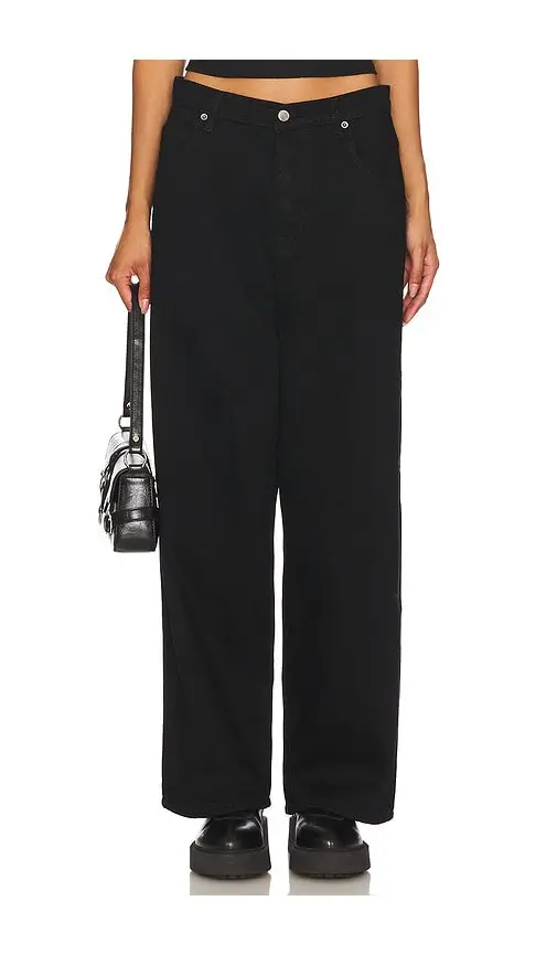 NIIHAI Embellished Baggy Jeans