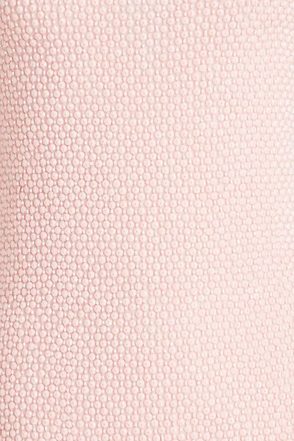 Alice + Olivia Leia Strapless Beaded Mini Dress