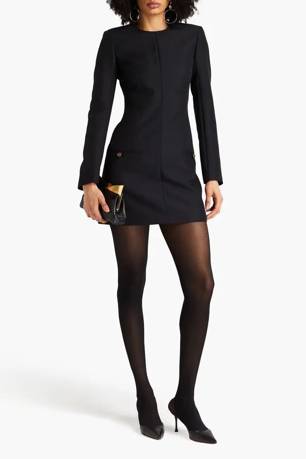 Philosophy Di Lorenzo Serafini Grain De Poudre Mini Dress