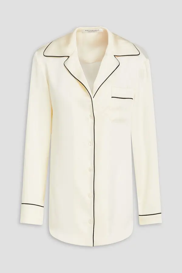 Philosophy Di Lorenzo Serafini Satin Shirt