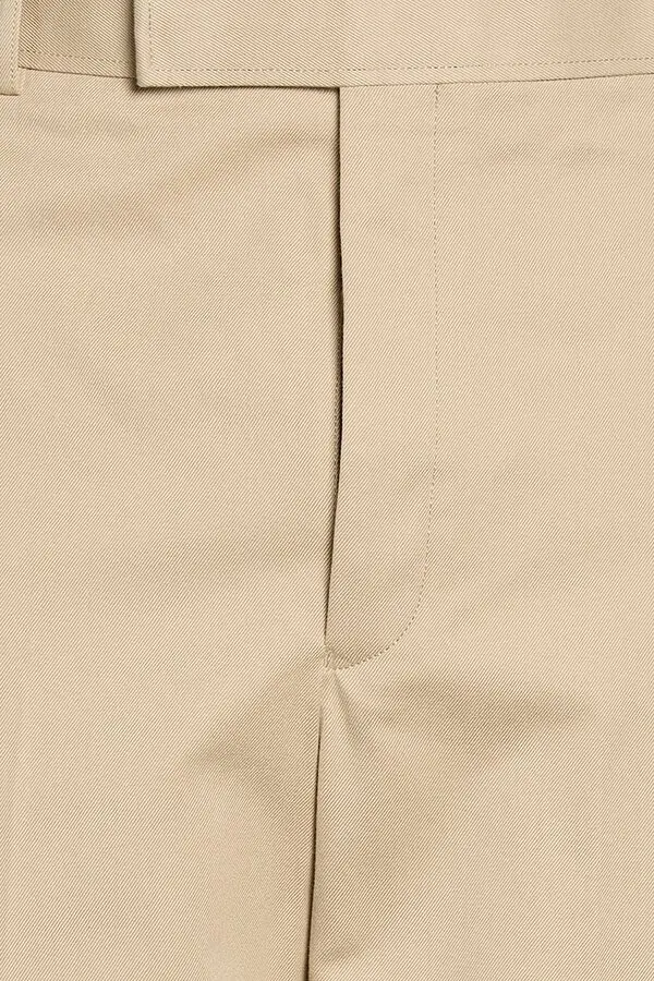 Thom Browne Cotton-twill Pants - Beige