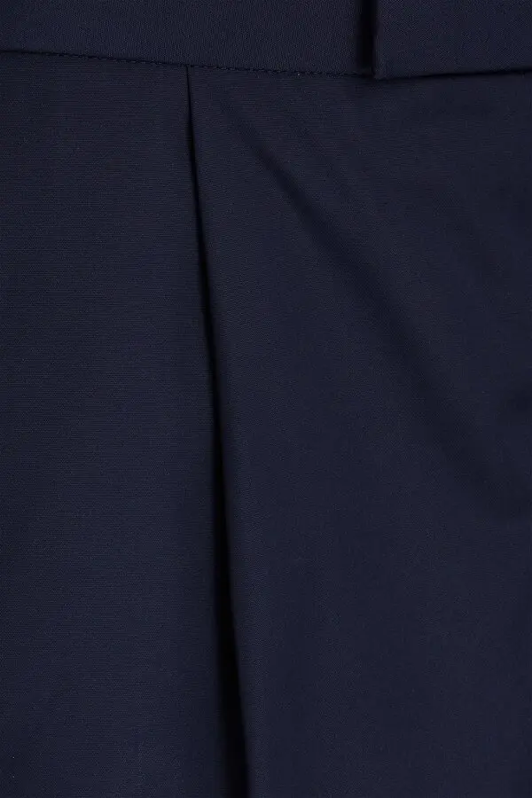 Thom Browne Grain De Poudre Pants - Navy