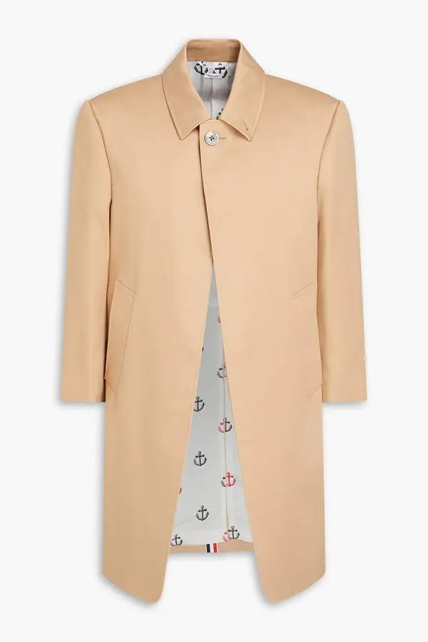Thom Browne Cotton-twill Coat