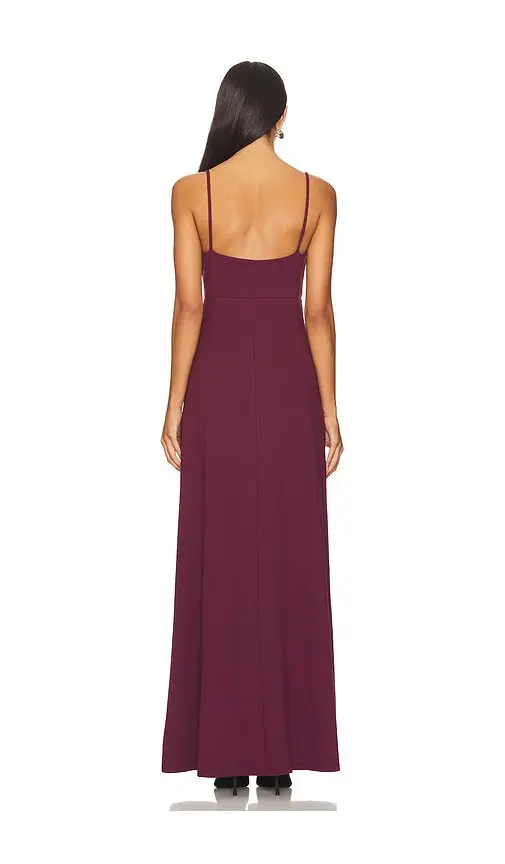Susana Monaco High Neck Jersey Dress