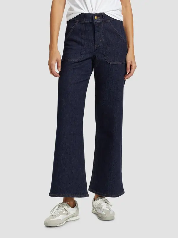 FRAME Modern Pocket Mid-rise Jeans