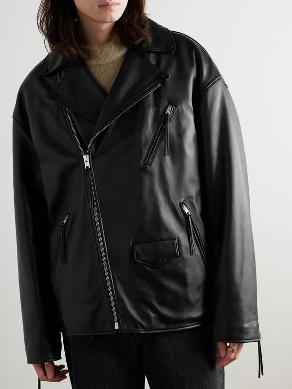 Acne Studios Leather Biker Jacket
