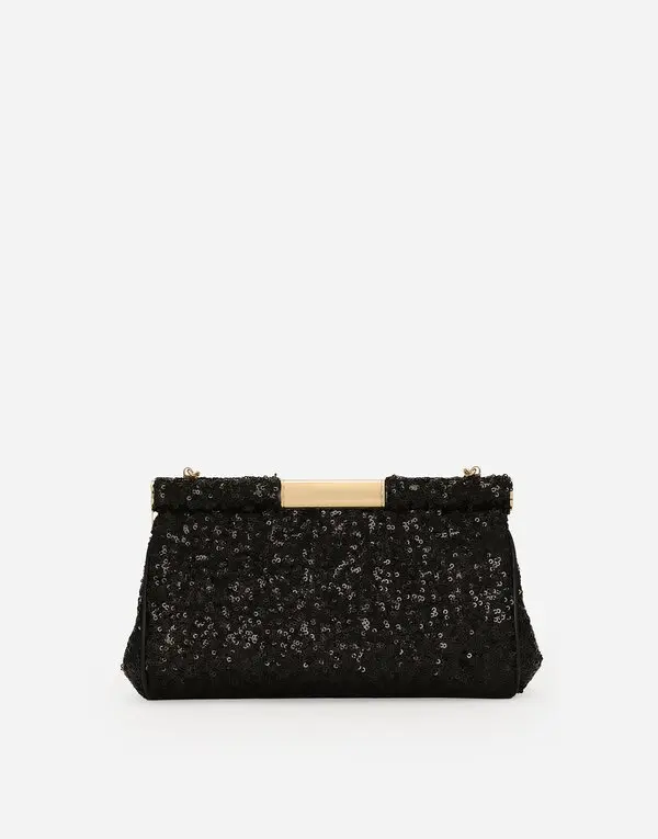 Dolce & Gabbana Medium Marlene Shoulder Bag - Black