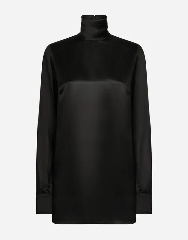 Dolce & Gabbana Silk Satin Blouse