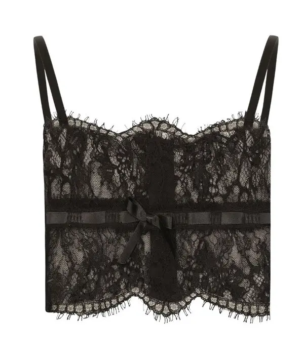 Dolce & Gabbana Lace Lingerie Top