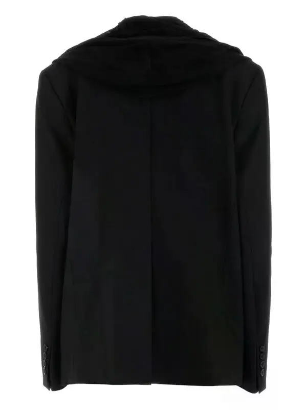 Y/project Draped Hooded Blazer