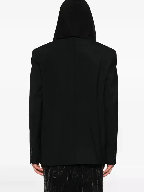 Y/project Draped Hooded Blazer