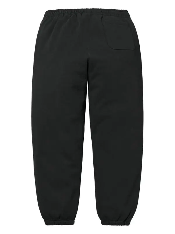 Supreme Satin-appliqué Cotton Track Pants