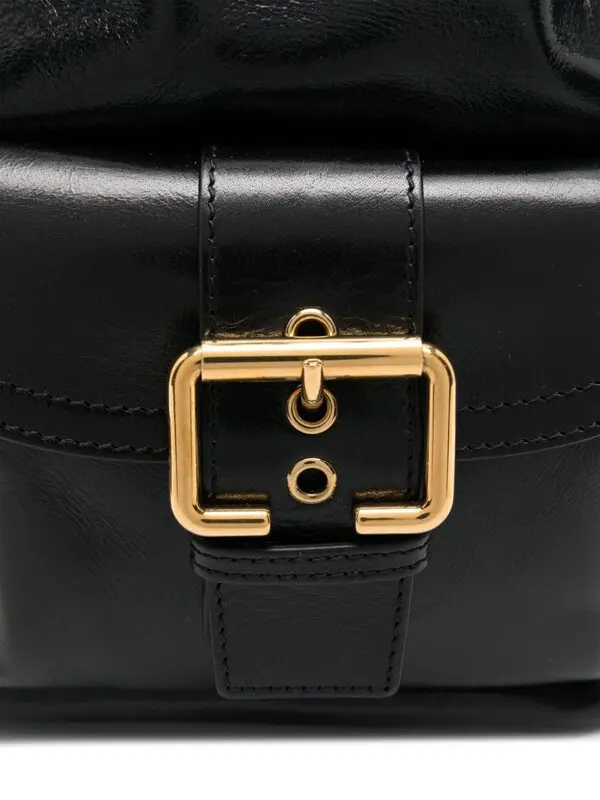 Chloé Leather Bucket Bag - Black