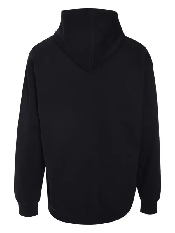 VTMNTS Logo-print Hoodie - Black