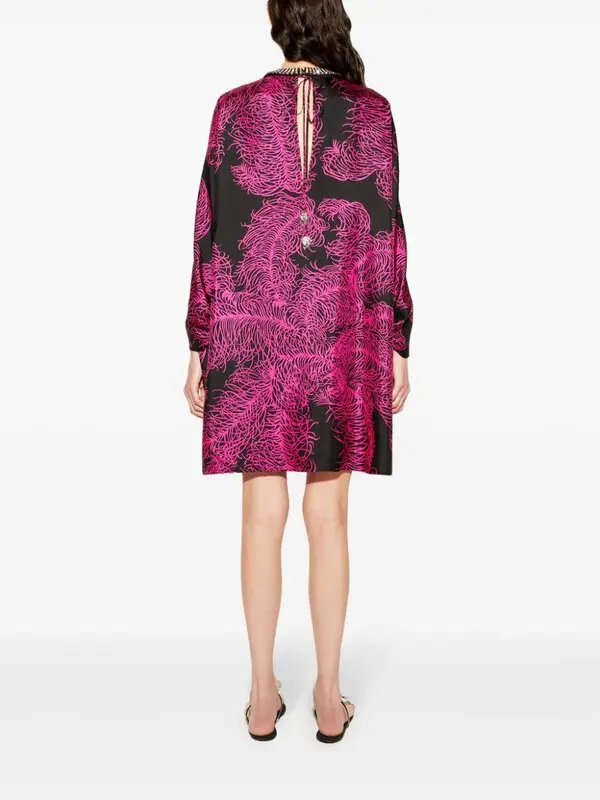Emilio Pucci Struzzo-print Silk Kaftan