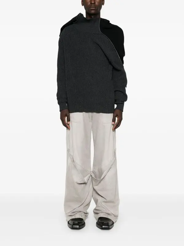 Y/project Zip Hooded Sweater
