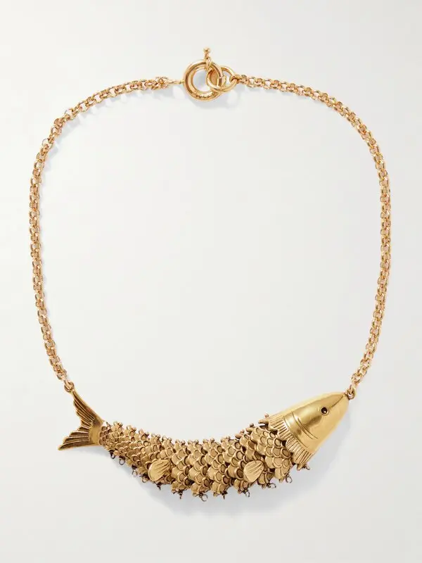 Isabel Marant River Tone Necklace - Silver