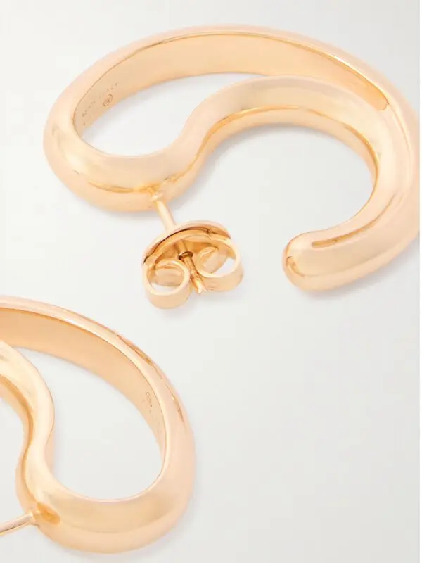 Bottega Veneta Plated Silver Earrings - Gold