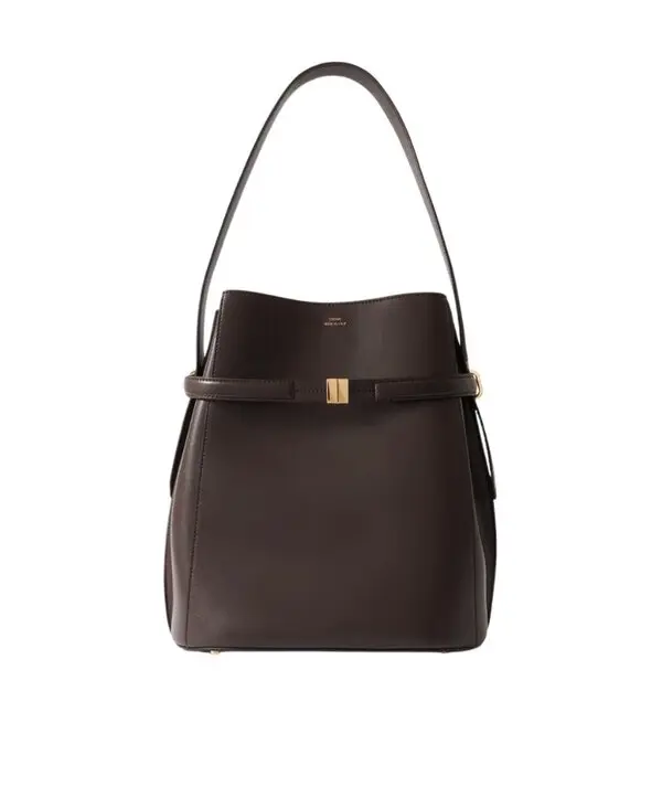 TOTEME Belted Leather Tote Bag