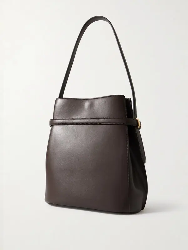 TOTEME Belted Leather Tote Bag
