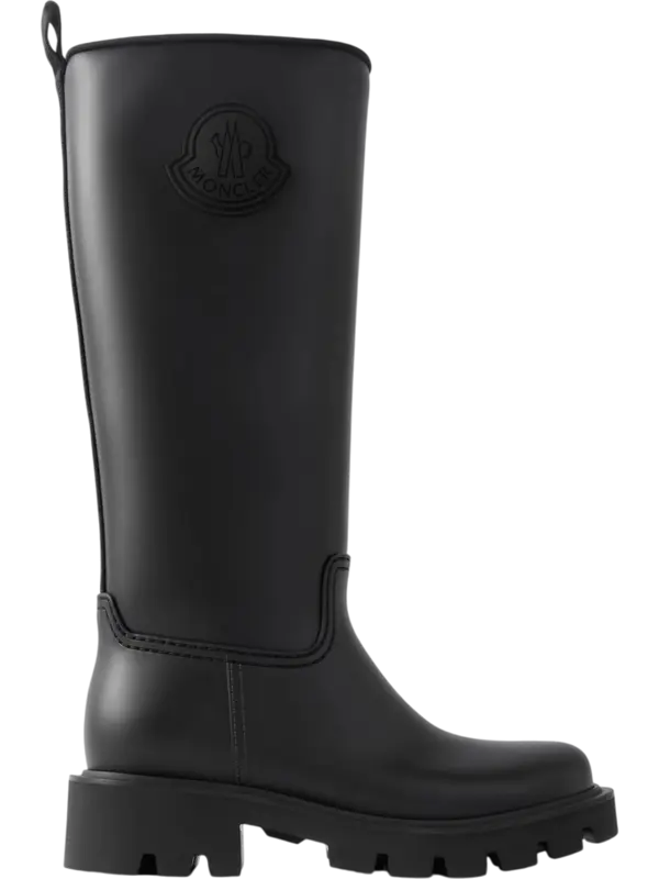 Moncler Kickstream Knee Boots - Black