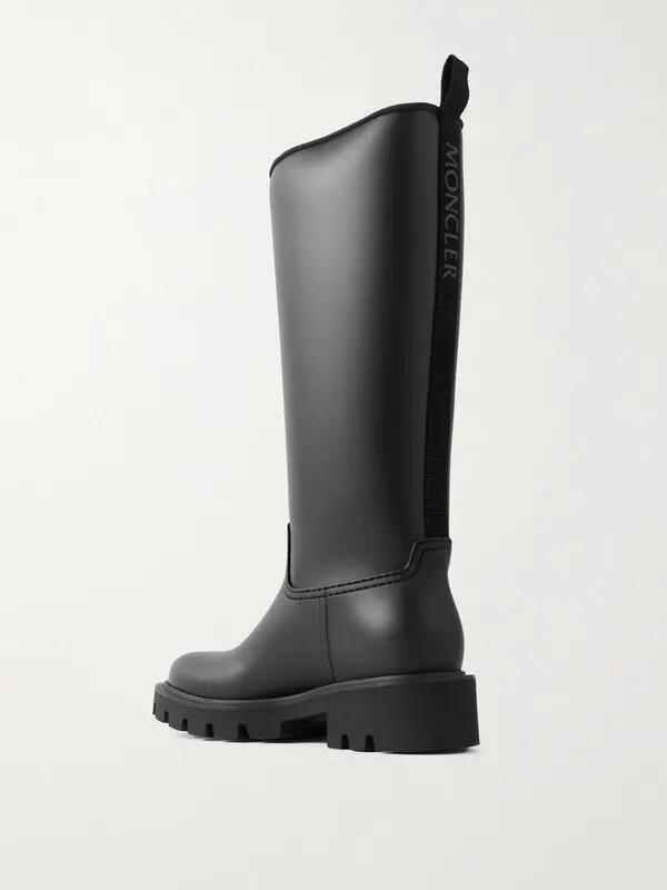 Moncler Kickstream Knee Boots - Black