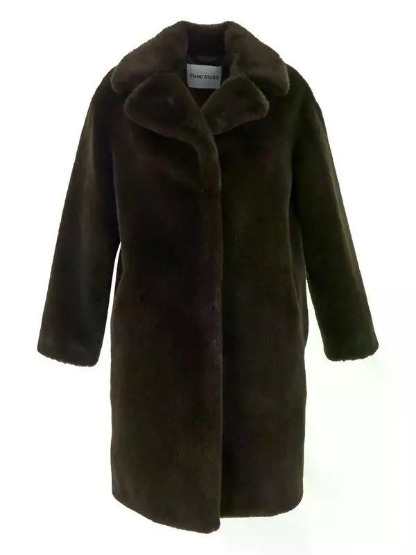 STAND STUDIO Camille Faux Fur Coat