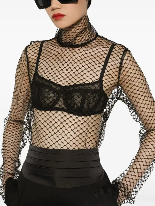 Dolce & Gabbana Mesh Blouse