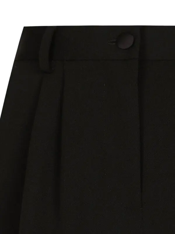 Dolce & Gabbana Gabardine Skirt - Black