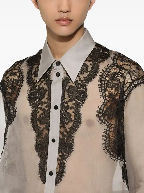 Dolce & Gabbana Silk Shirt - Grey
