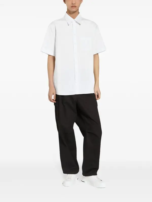 Dolce & Gabbana Logo-embroidered Shirt