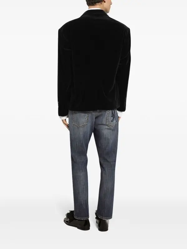 Dolce & Gabbana Single-breasted Blazer - Black