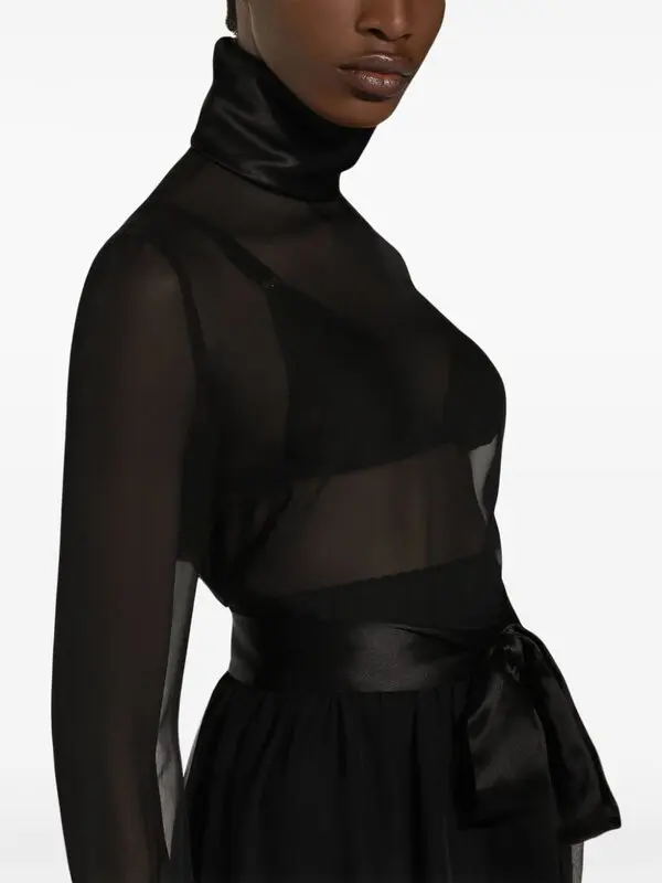 Dolce & Gabbana High-neck Blouse