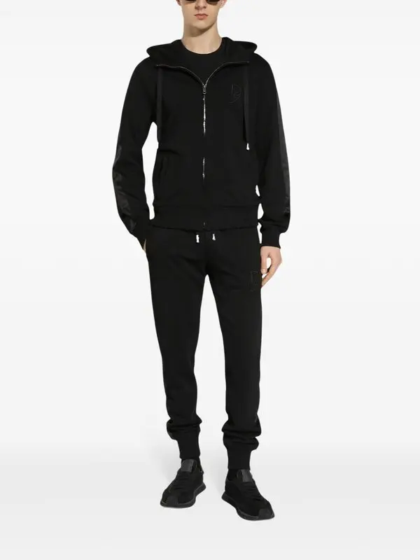 Dolce & Gabbana Logo-embroidered Hoodie