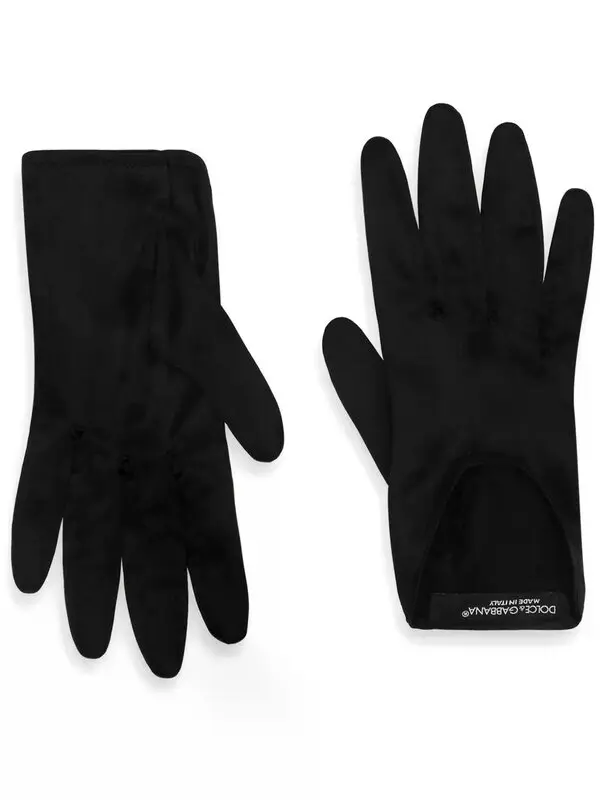Dolce & Gabbana Silk Gloves