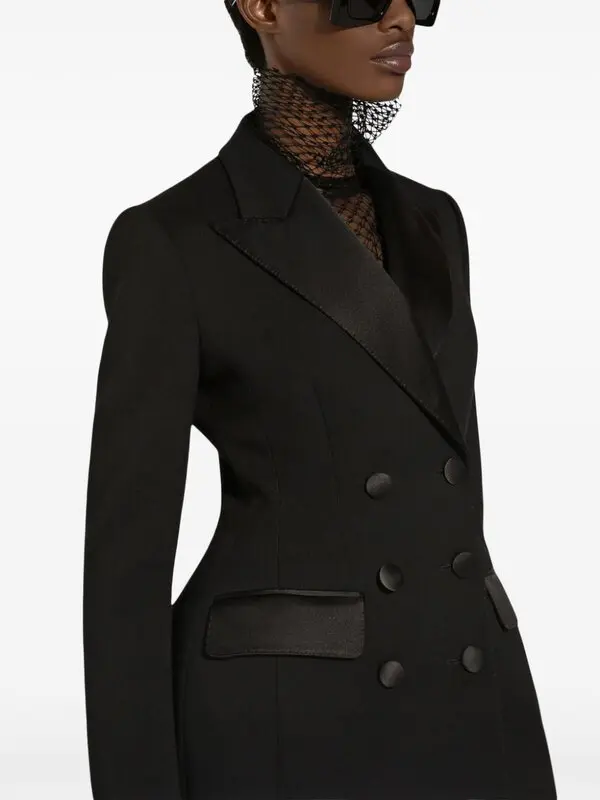 Dolce & Gabbana Double-breasted Jacket - Black