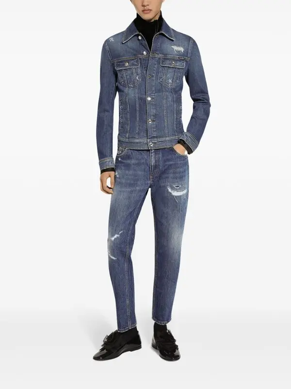 Dolce & Gabbana Buttoned Denim Jacket
