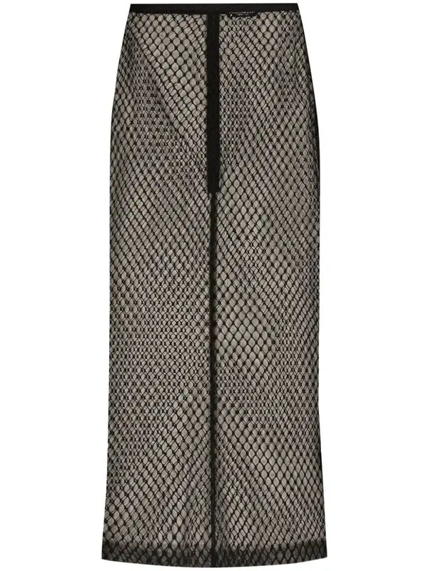 Dolce & Gabbana Mesh Pencil Skirt