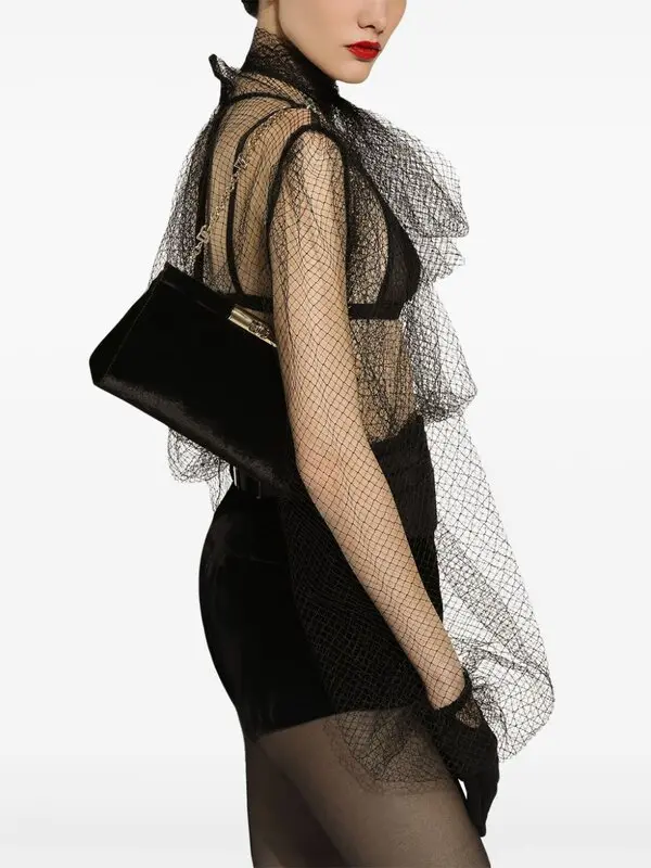 Dolce & Gabbana Medium Marlene Shoulder Bag - Black