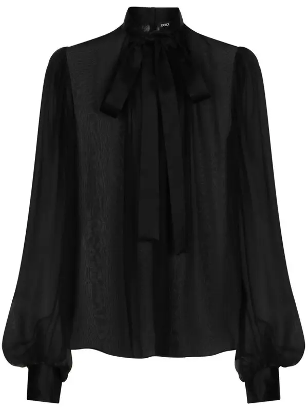 Dolce & Gabbana Halter-neck Blouse - Black