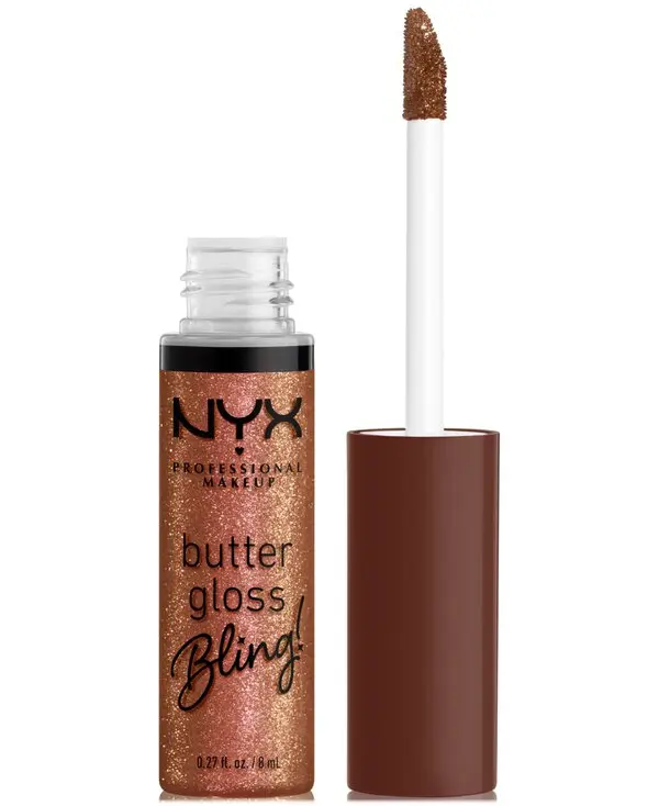 NYX PROFESSIONAL MAKEUP Butter Gloss Bling - Hustla (medium Brown)